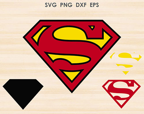 Superman Logo svg, Superman Svg, Superman Silhouette Svg Png - Inspire ...
