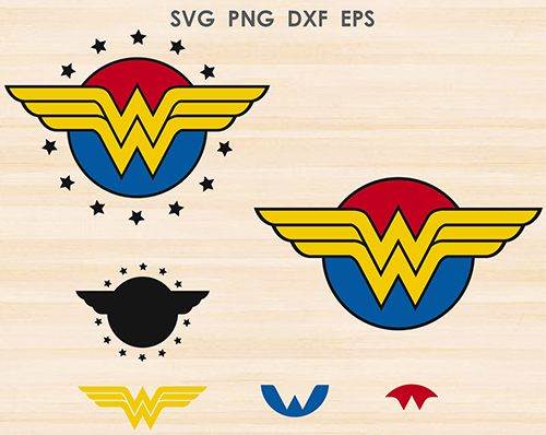 Wonder Woman Logo Svg, Wonder Woman Silhouette Svg, Wonder W - Inspire ...