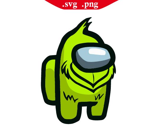 Grinch Among Us Svg Png, Christmas Among Us Svg Png - Inspire Uplift