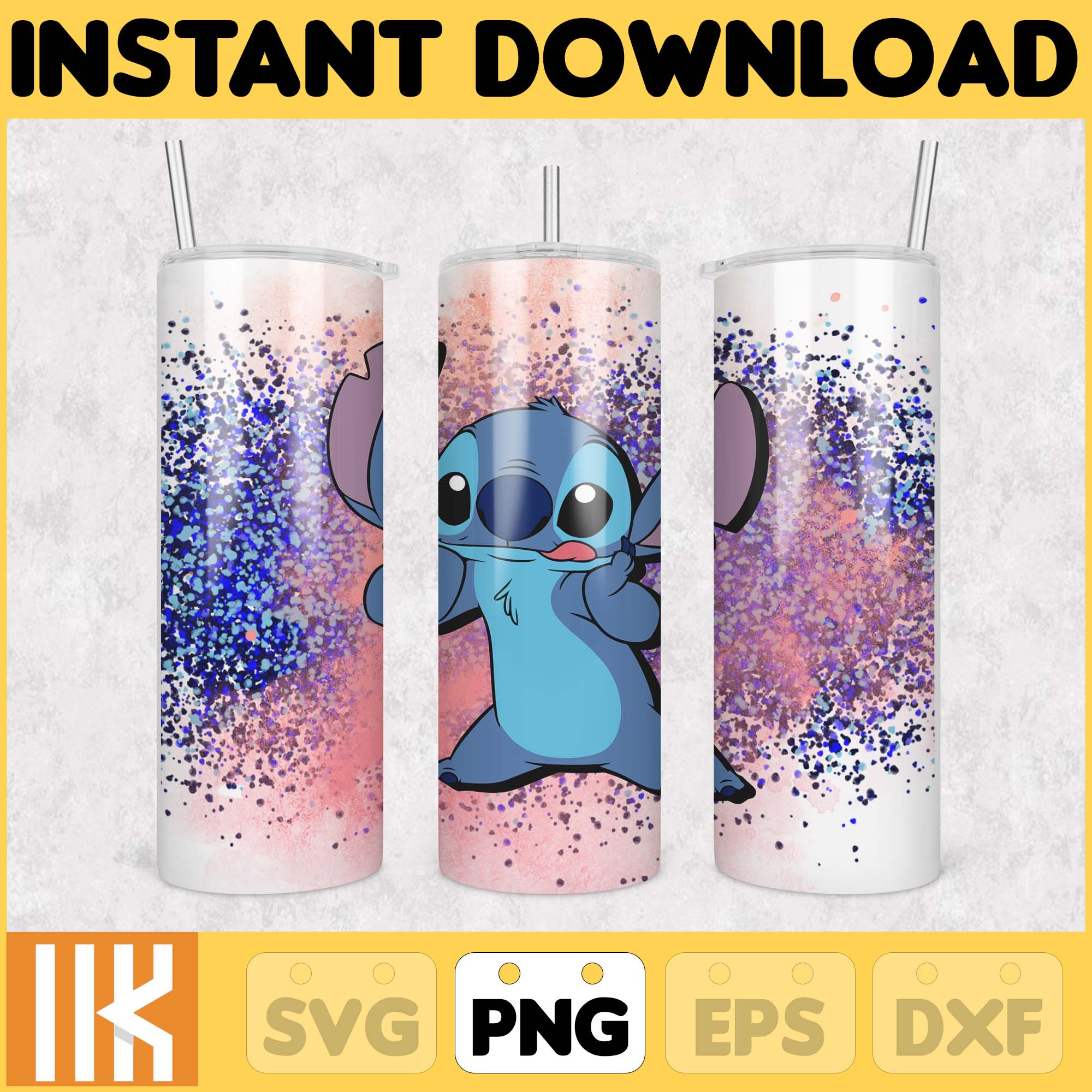 Lilo And Stitch Tumbler Wrap, 20 oz Lilo Tumbler PNG Image S - Inspire ...