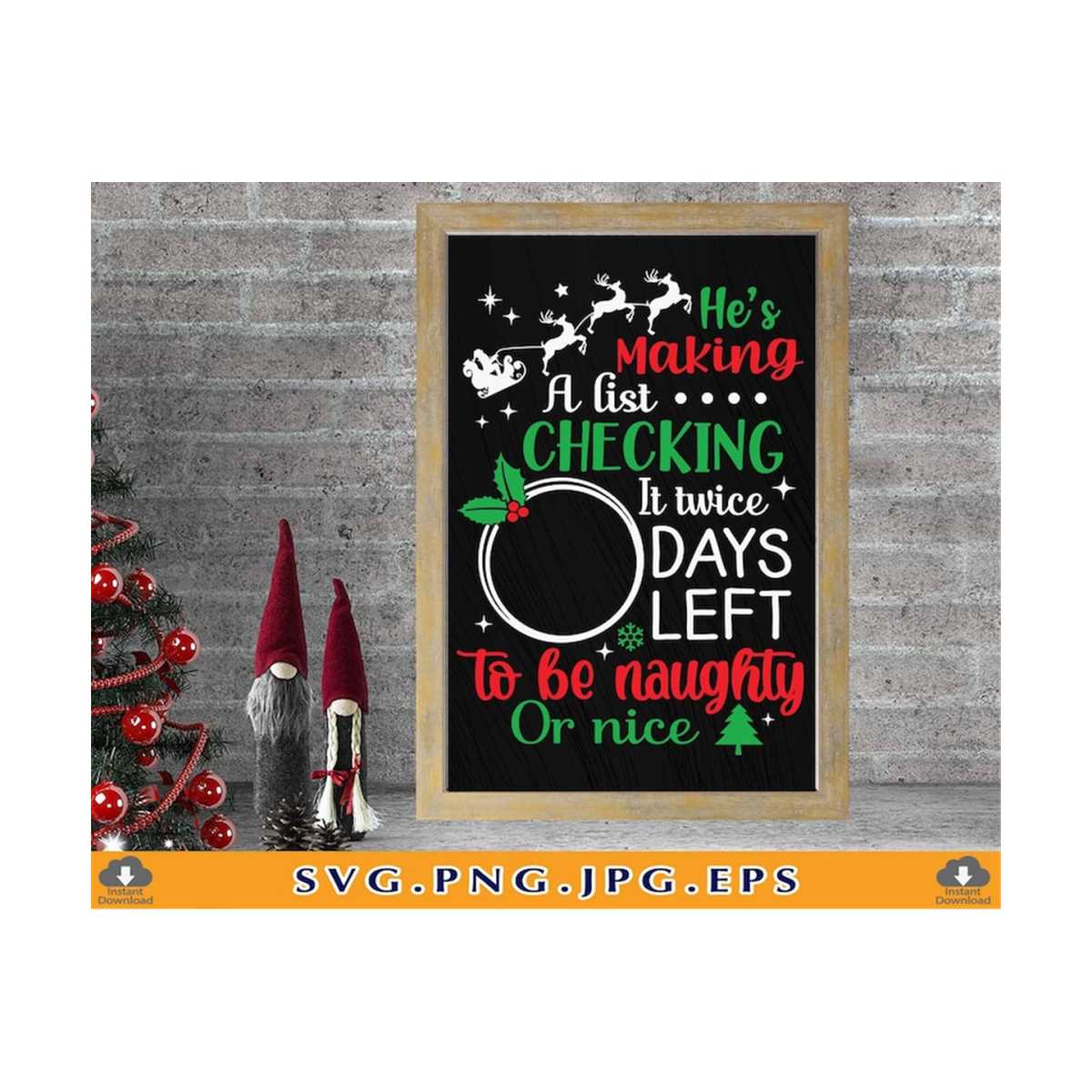Christmas Countdown Svg Christmas Calendar Svg Christmas S Inspire