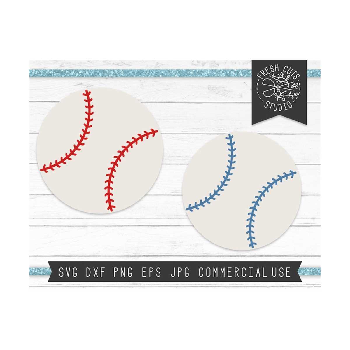 Softball SVG Cut File, Baseball SVG Cutting Files for Cricut | Inspire ...