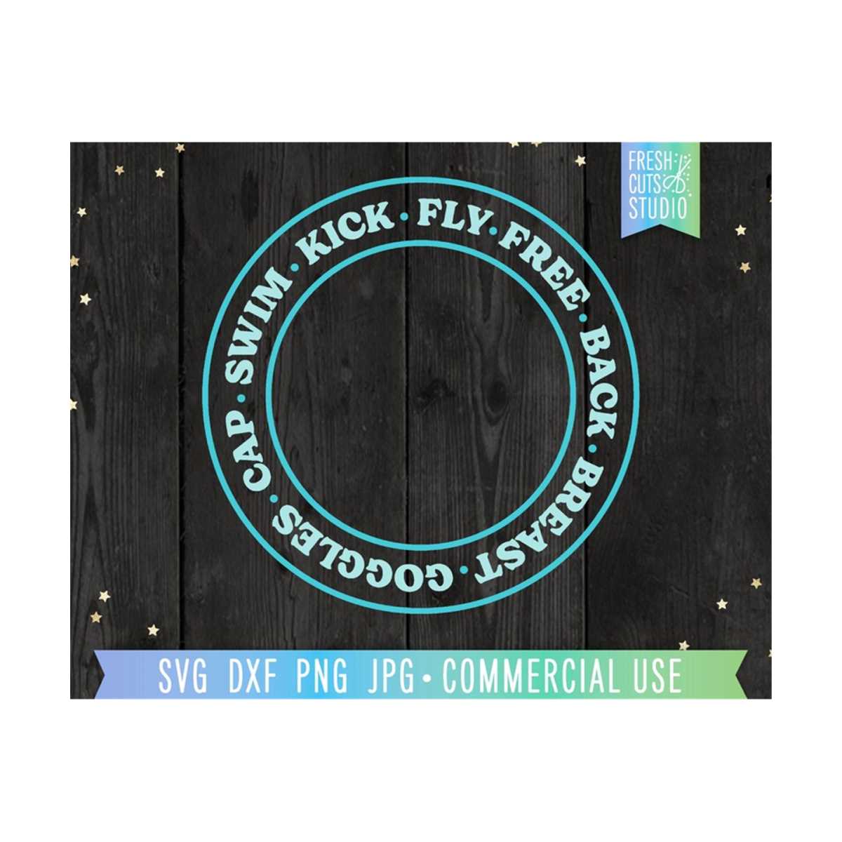Swim Monogram Frame SVG Swimmer Cut File Cricut, Gift for Sw | Inspire ...