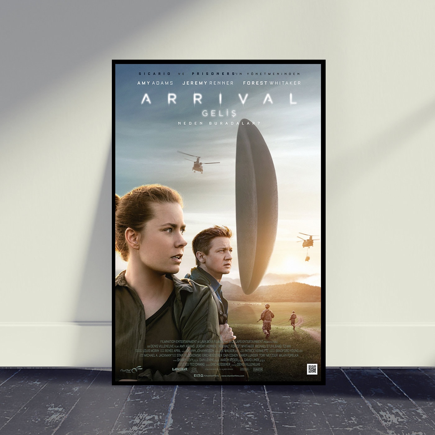 Arrival Movie Poster Wall Art, Room Decor, Home Decor, Art P - Inspire ...