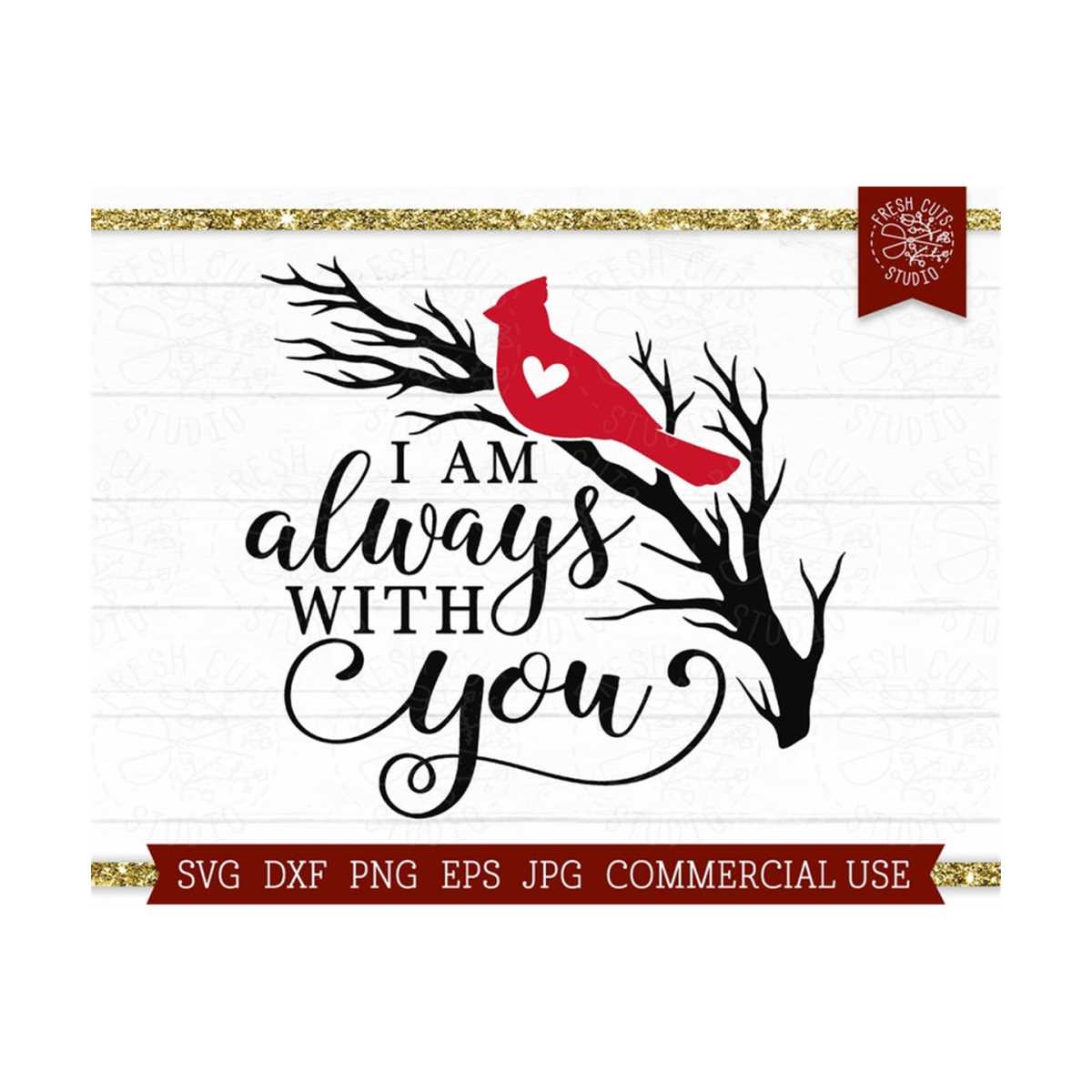 Cardinal SVG Cut File Cricut, Memorial SVG, Red Cardinal on - Inspire ...