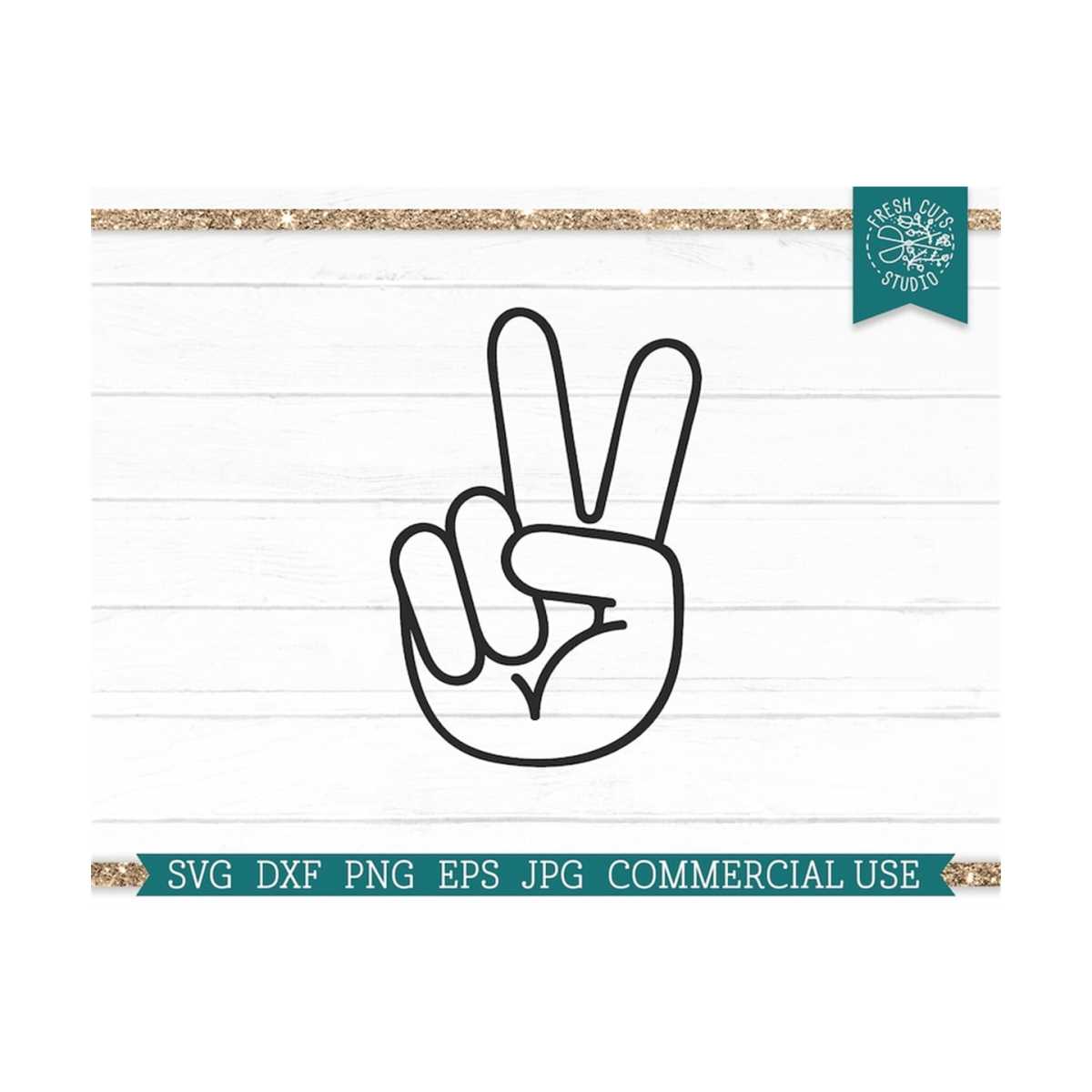 peace sign clipart commercial use - Inspire Uplift