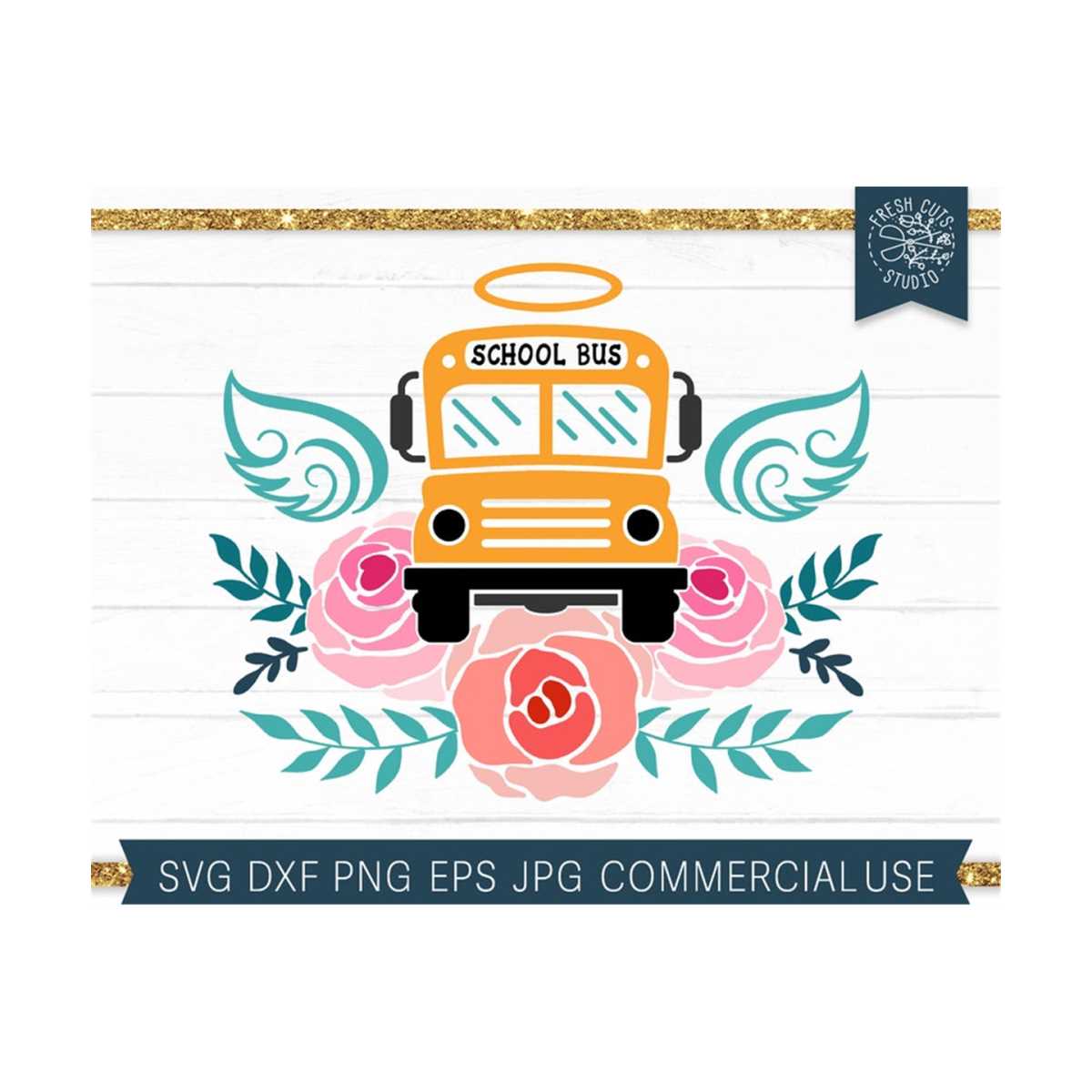 School Bus Driver SVG Memorial Cut File for Cricut and Silho - Inspire ...