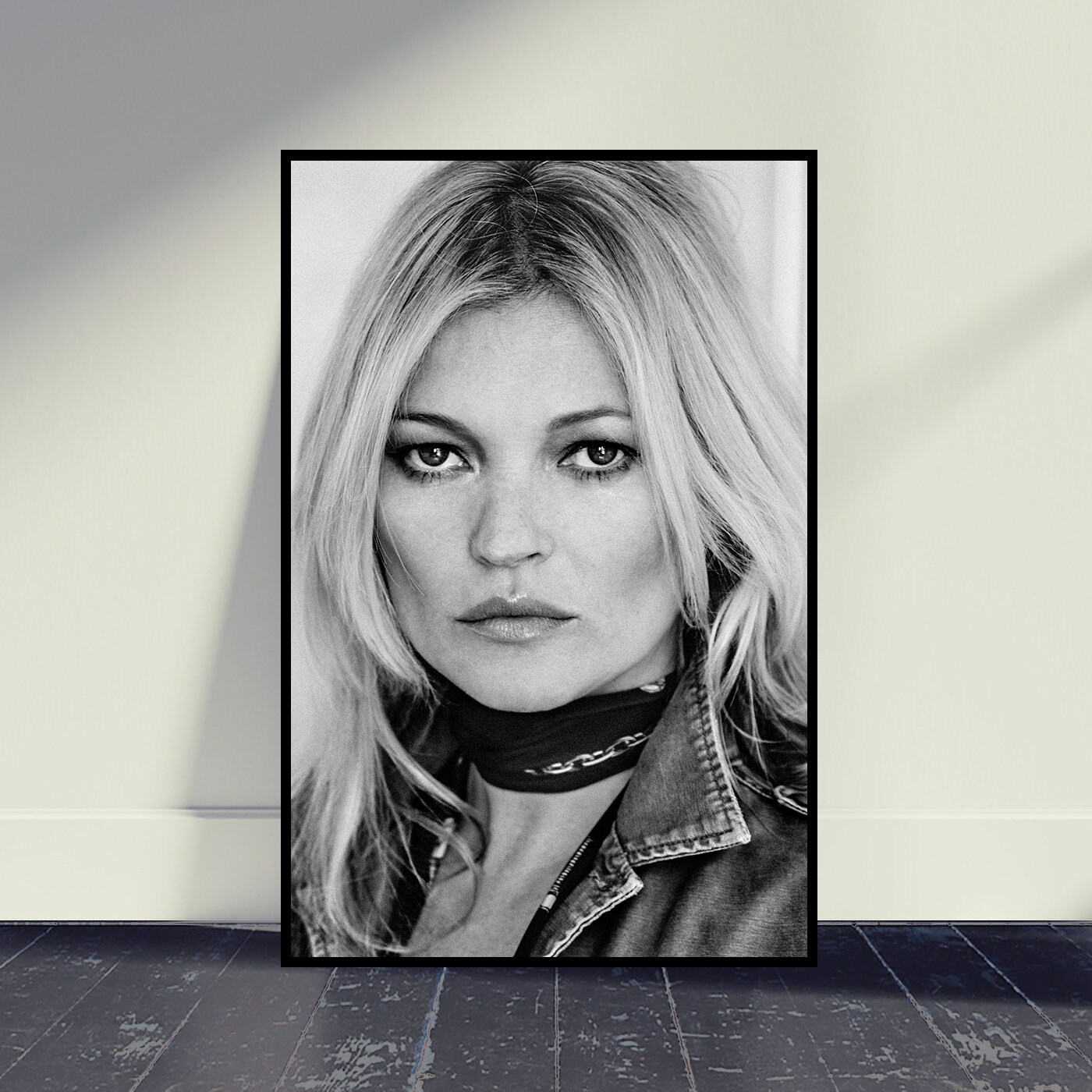 Kate Moss Music Poster, Living Room Decor, Home Decor, Music - Inspire ...