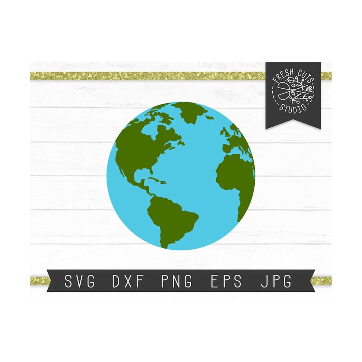 World Globe SVG File Instant Download Cut File for Cricut, W | Inspire ...