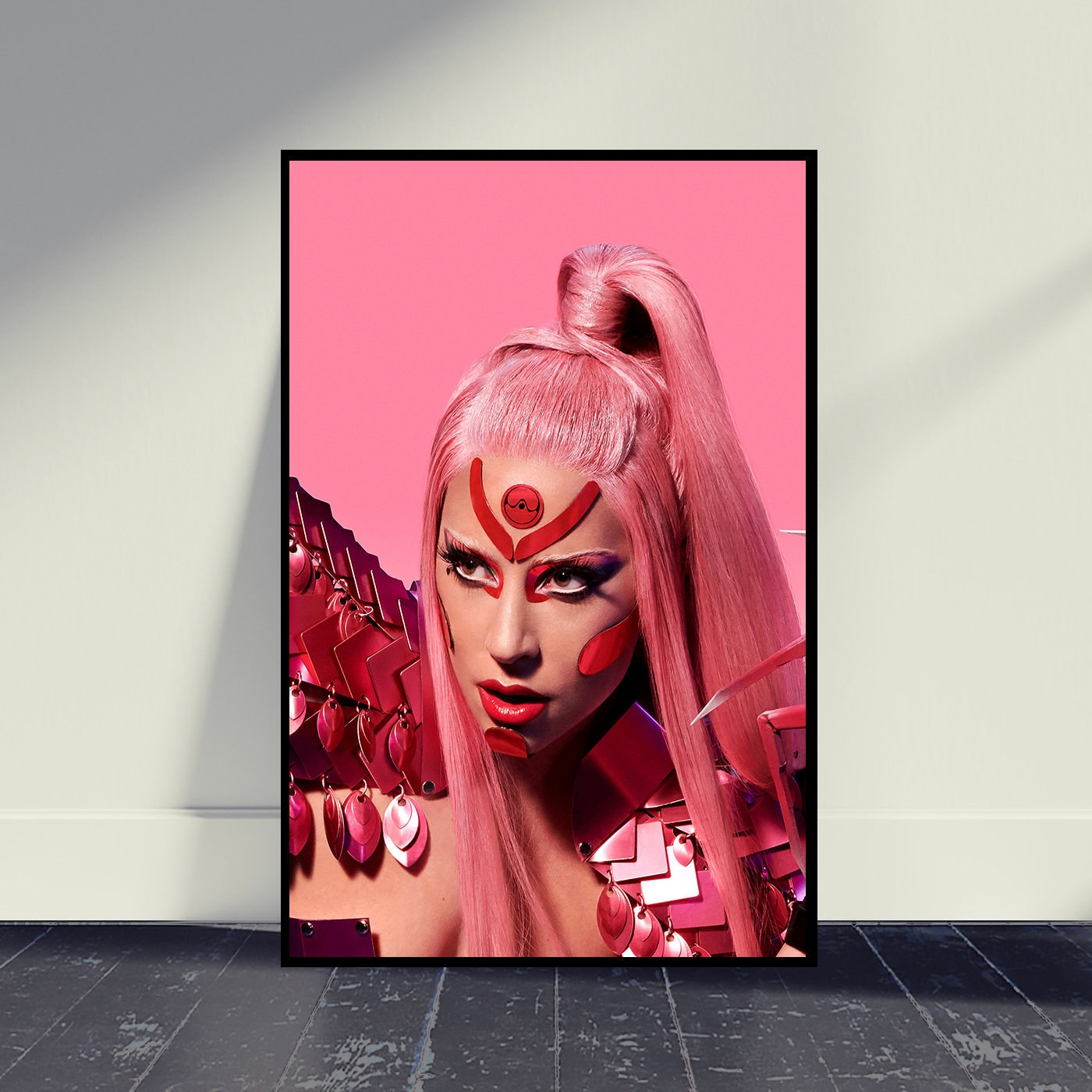 Lady GaGa Nuevo Disco Art Music Poster, Living Room Decor, H | Inspire ...