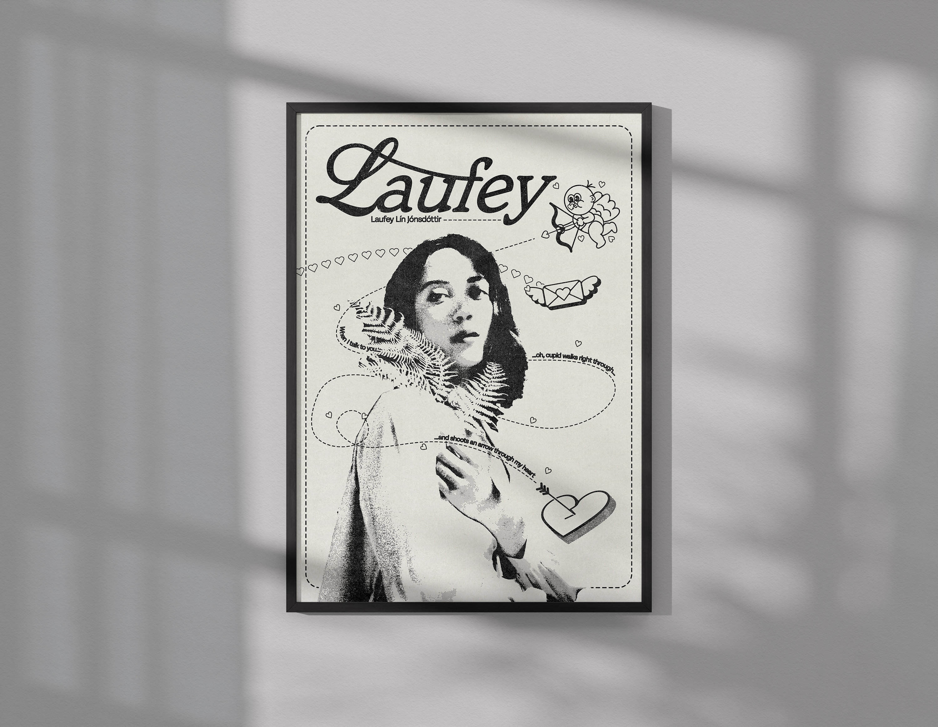 Laufey Poster Music Poster Wall Art Wall Decor | Inspire Uplift