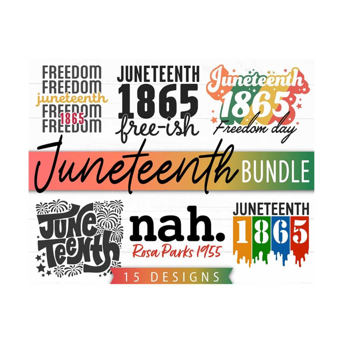 Juneteenth SVG Bundle, African American Bundle, Freedom svg, | Inspire ...