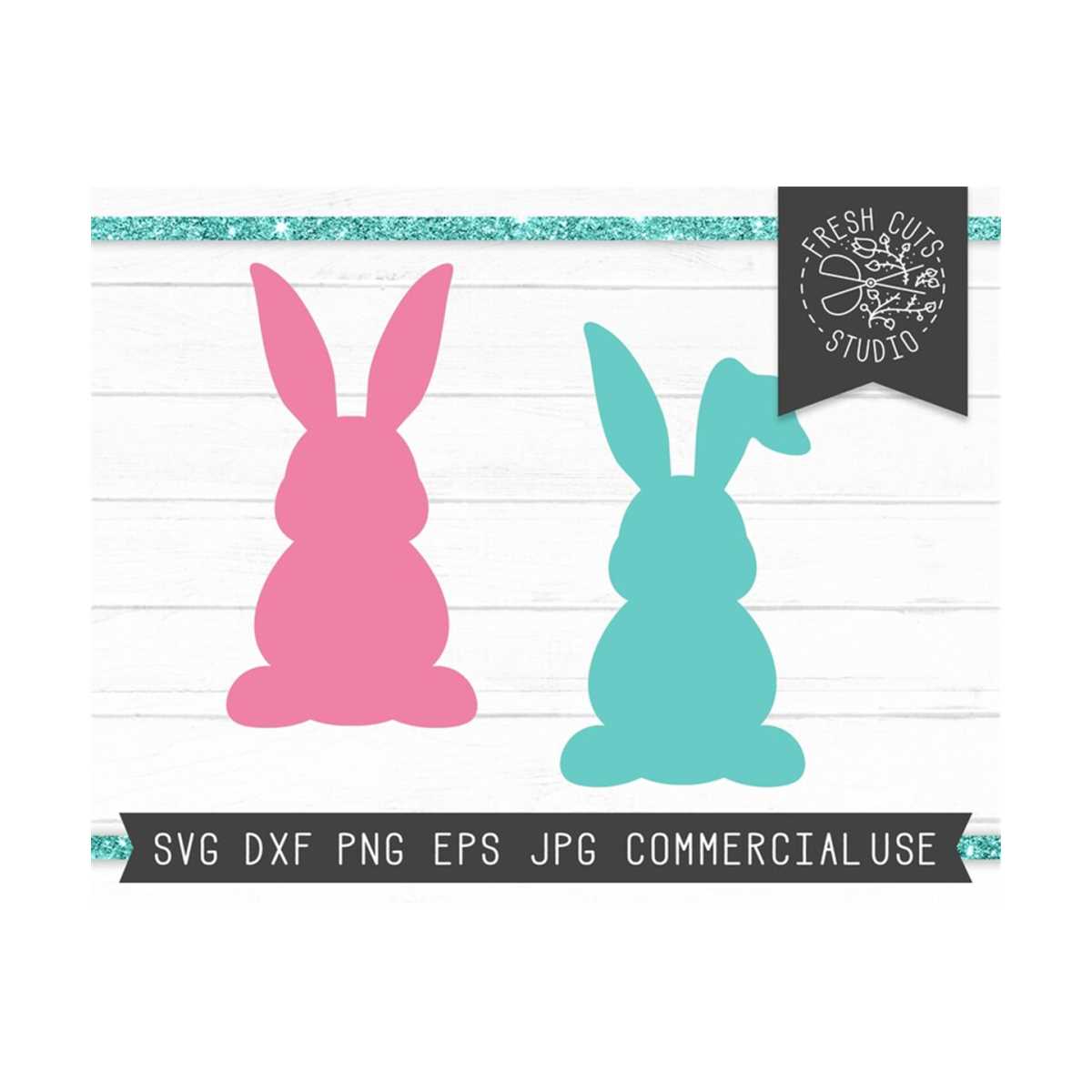 Bunny Rabbit SVG Instant Download, Rabbit svg, Rabbit Silhou | Inspire ...