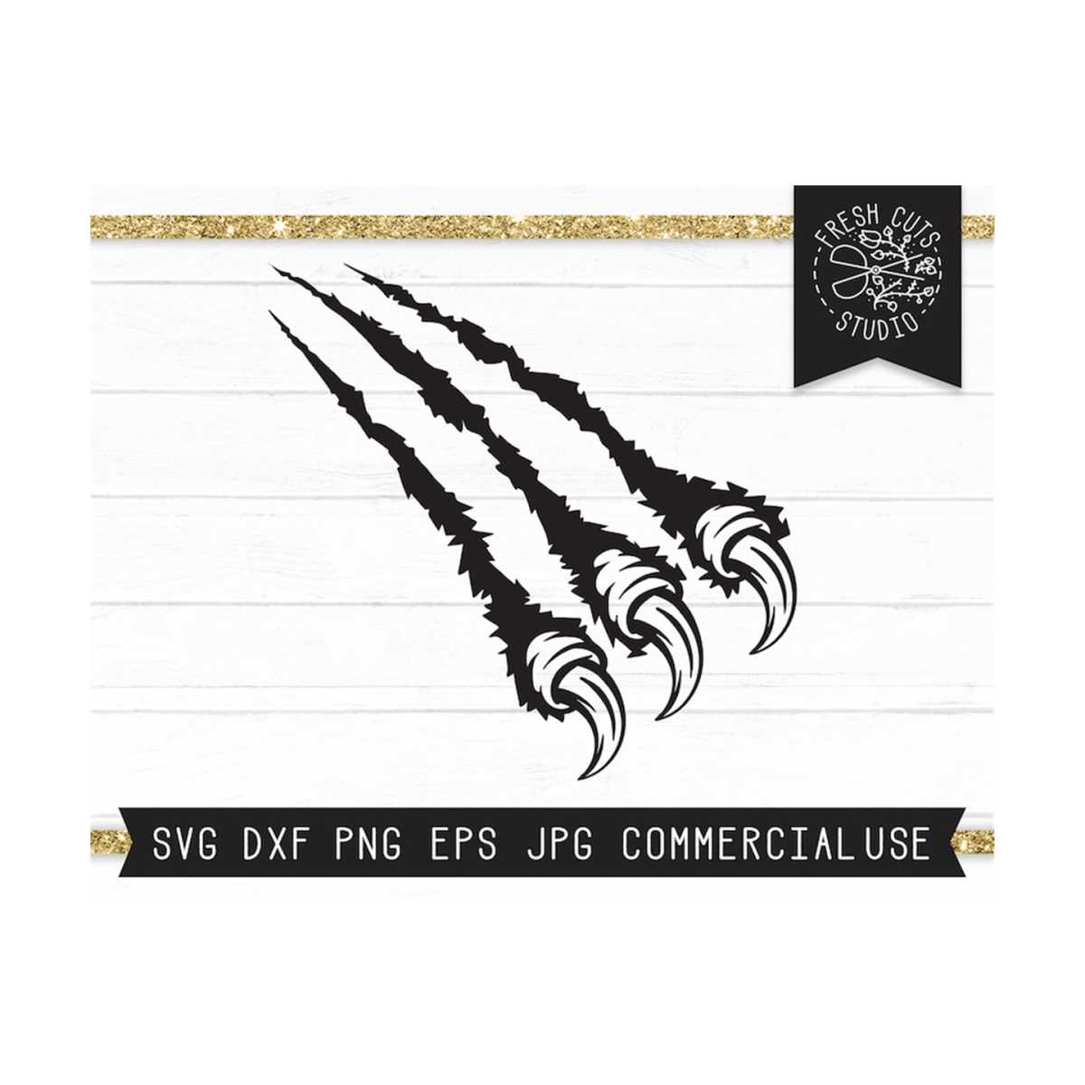 Dinosaur Claw SVG File, Dinosaur Claws svg, Claw Marks Svg, | Inspire ...