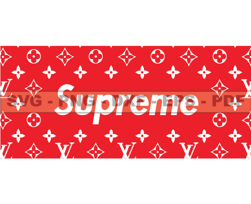 Supreme Louis Vuitton Svg, Fashion Brand Logo 61 | Inspire Uplift