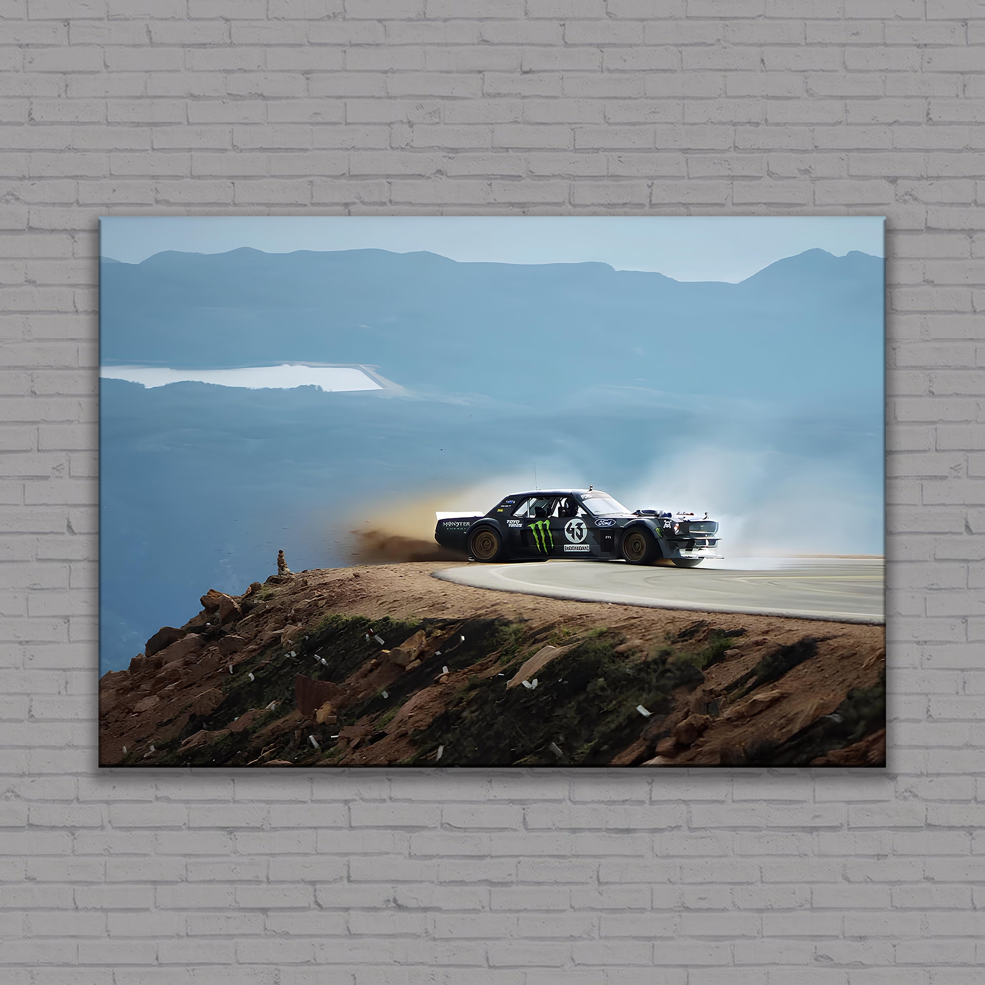 Drift Legend Ken Block Canvas, Ken Block Poster, Ken Block W - Inspire Uplift