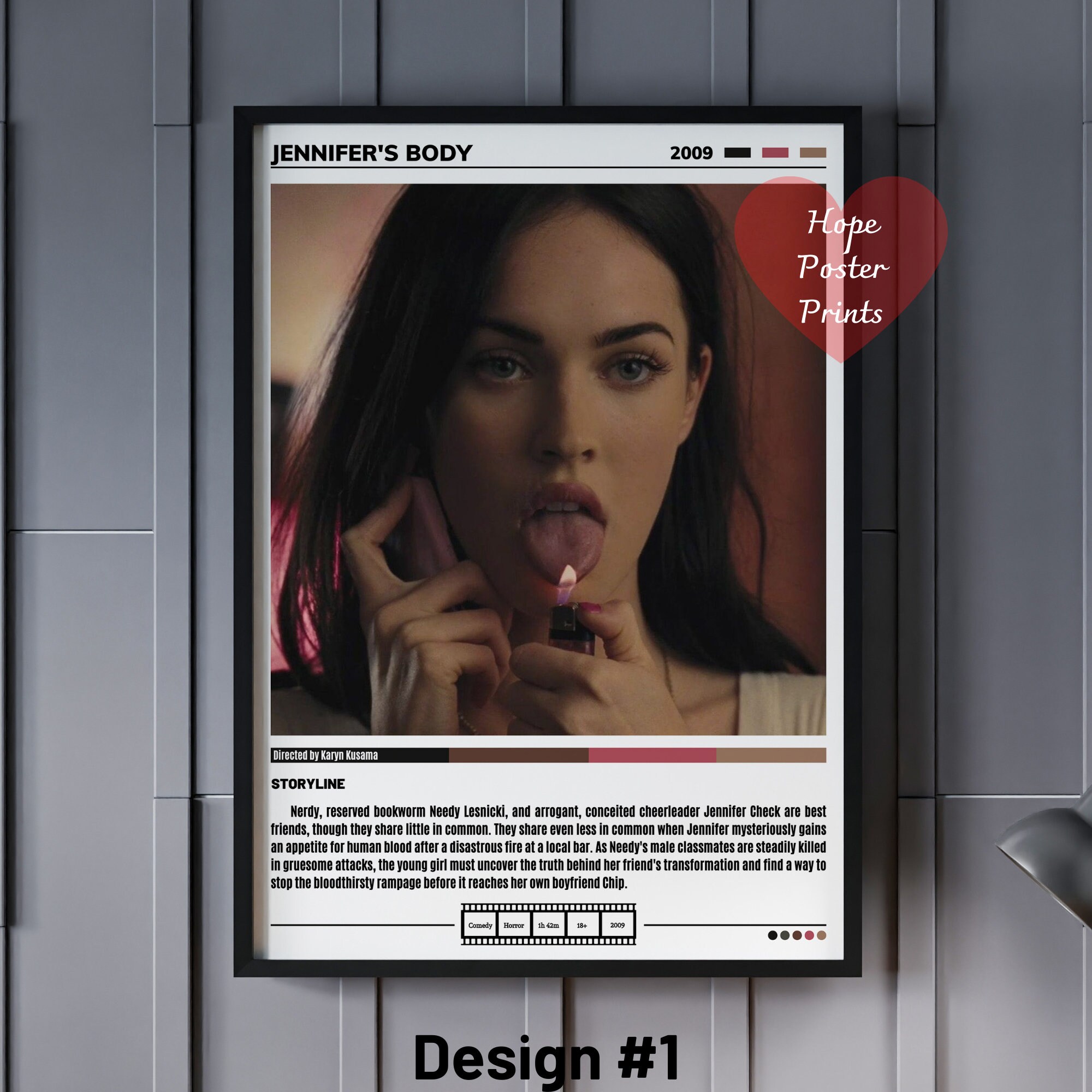 Jennifer's Body Poster, Jennifer's Body Print, Jennifer's Bo | Inspire ...
