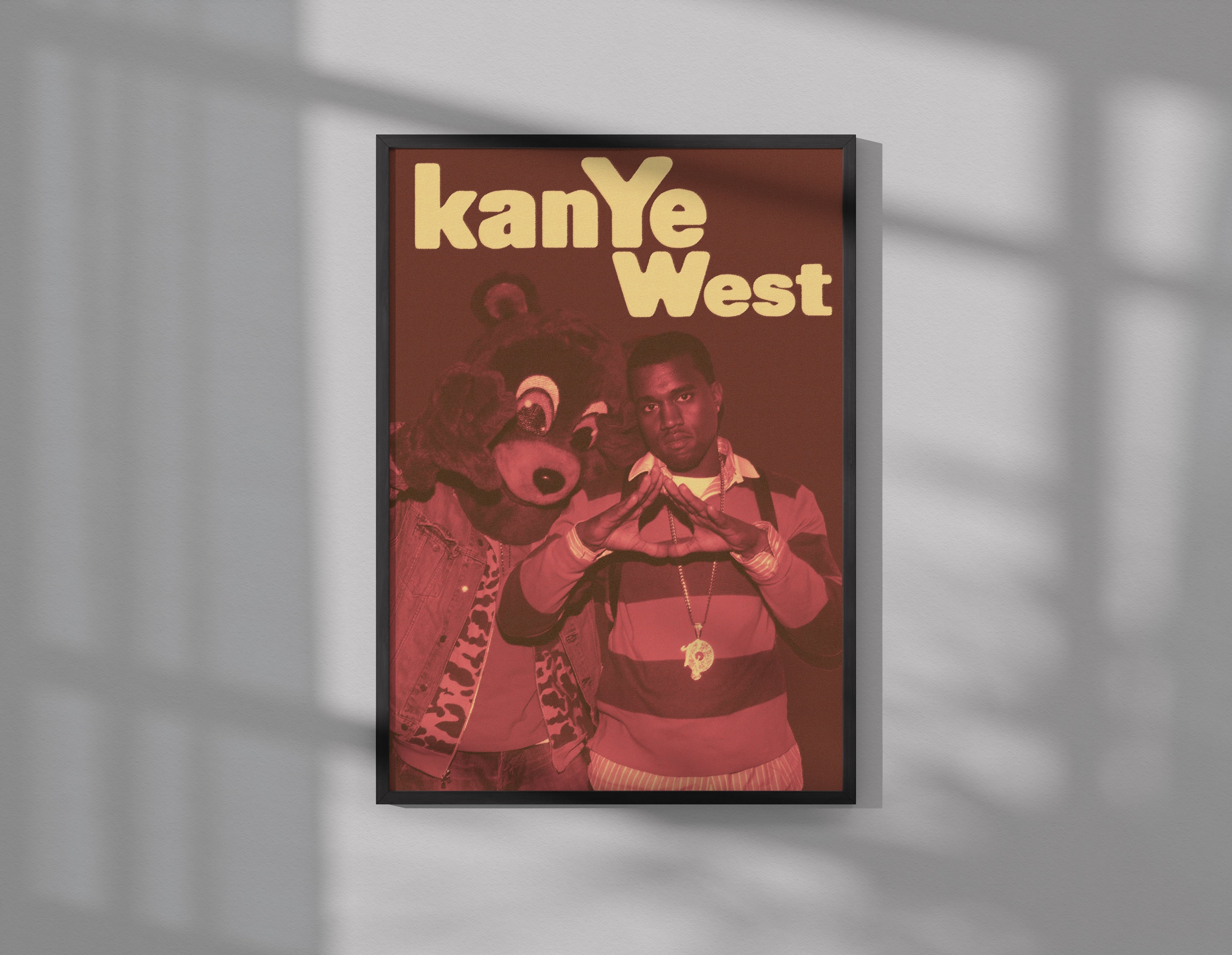 Kanye West College Dropout Poster Music Poster Wall Art W | Inspire Uplift