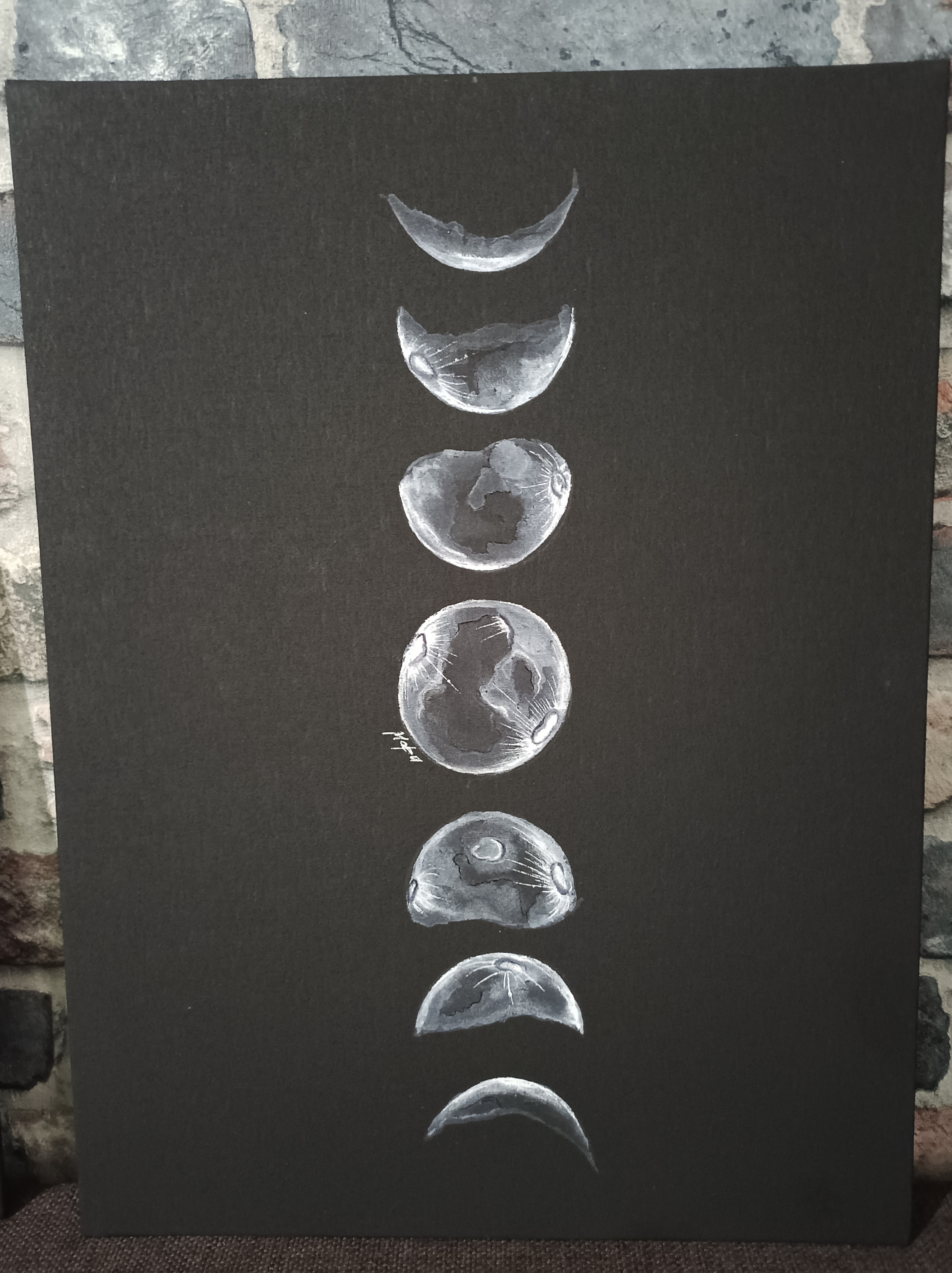Moon painting | Inspire Uplift