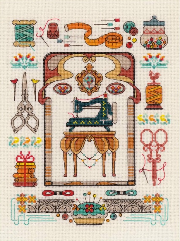 Cross Stitch Kit - Favorite Hobby - Embroidery Kit - Needlew | Inspire ...
