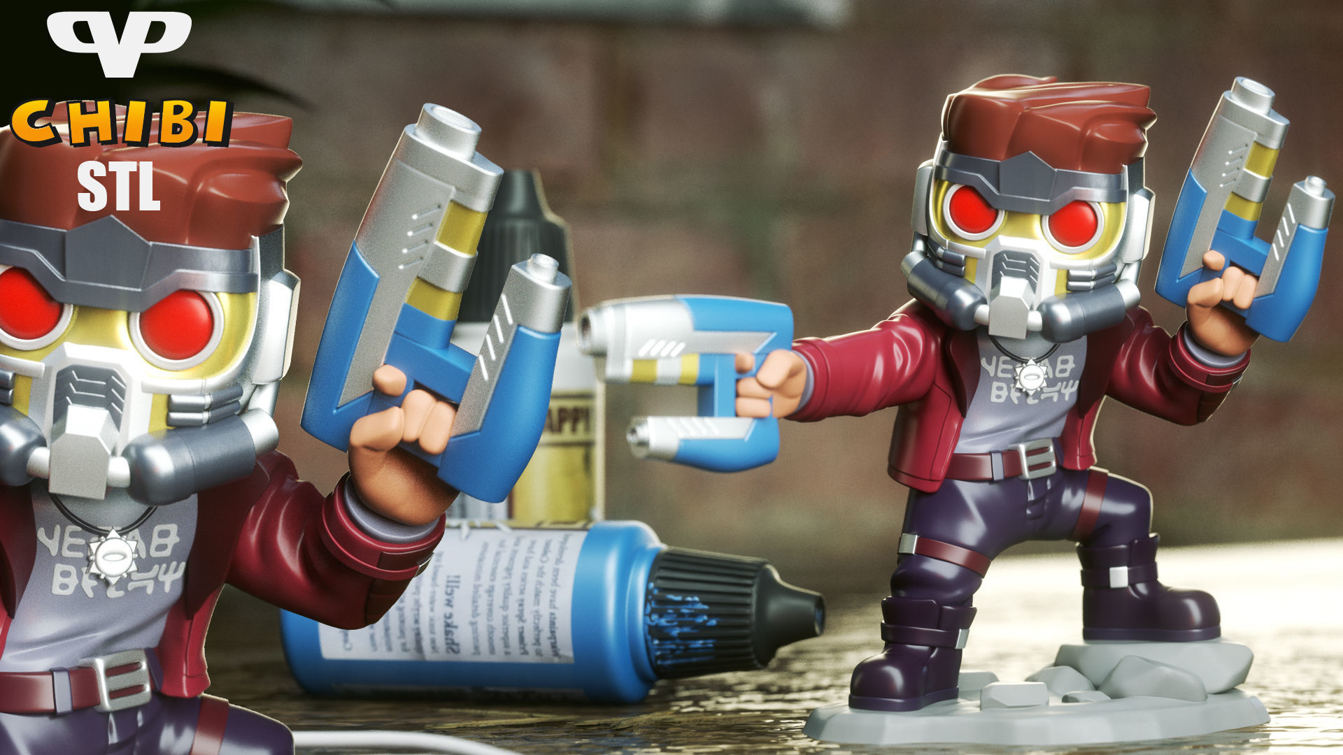 Chibi Star Lord - Inspire Uplift
