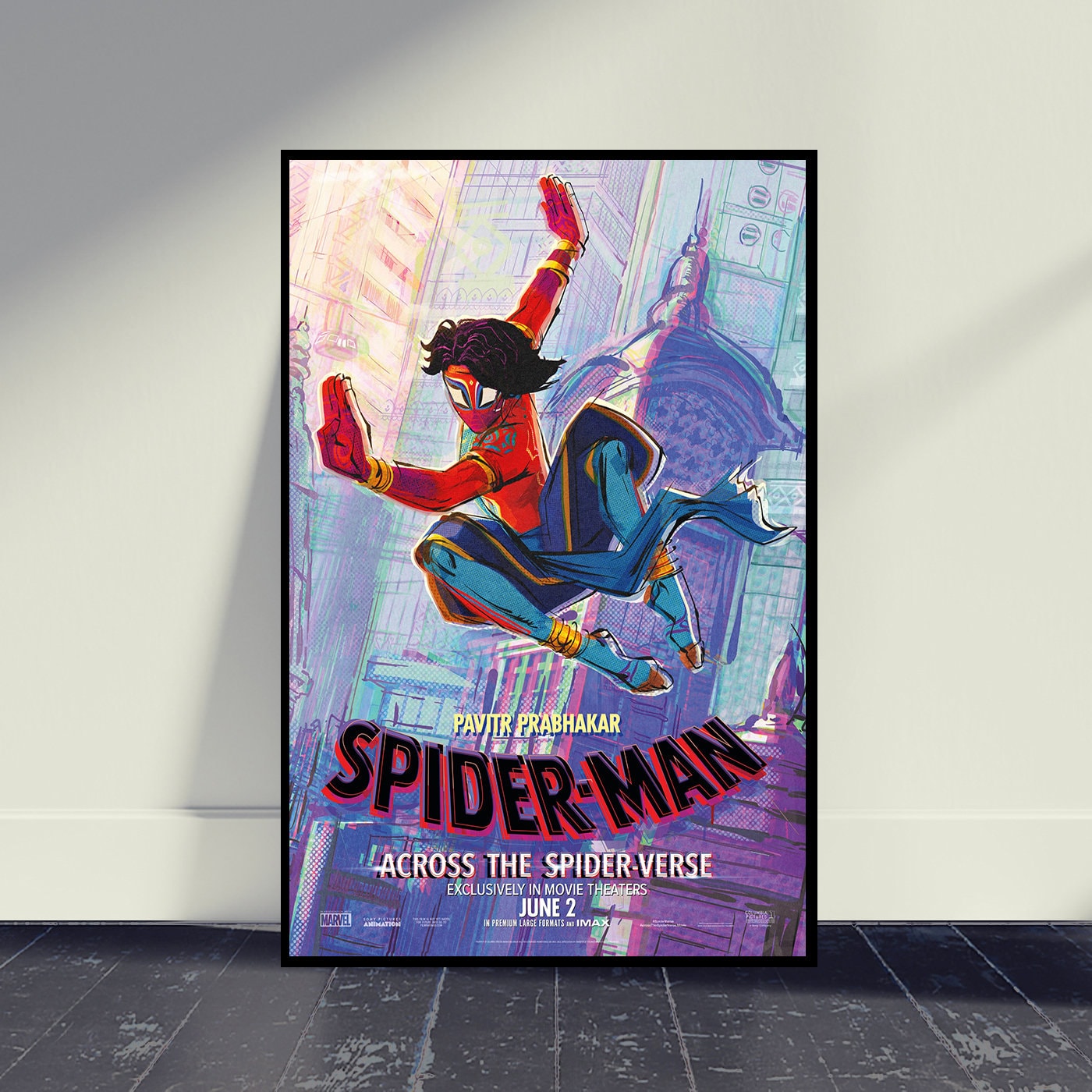 Spider-Man Across the Spider-Verse 2023 Movie Poster Wall Ar - Inspire ...