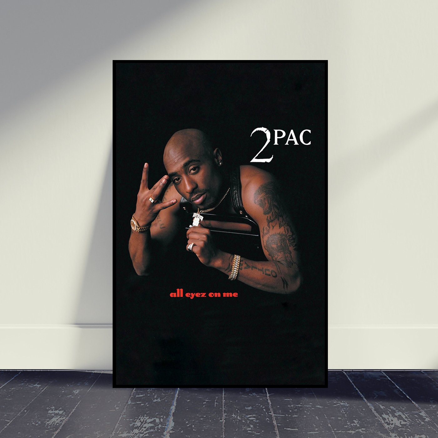 Tupac Shakur 2Pac Music Rapper Art Poster Music Poster Wall | Inspire ...