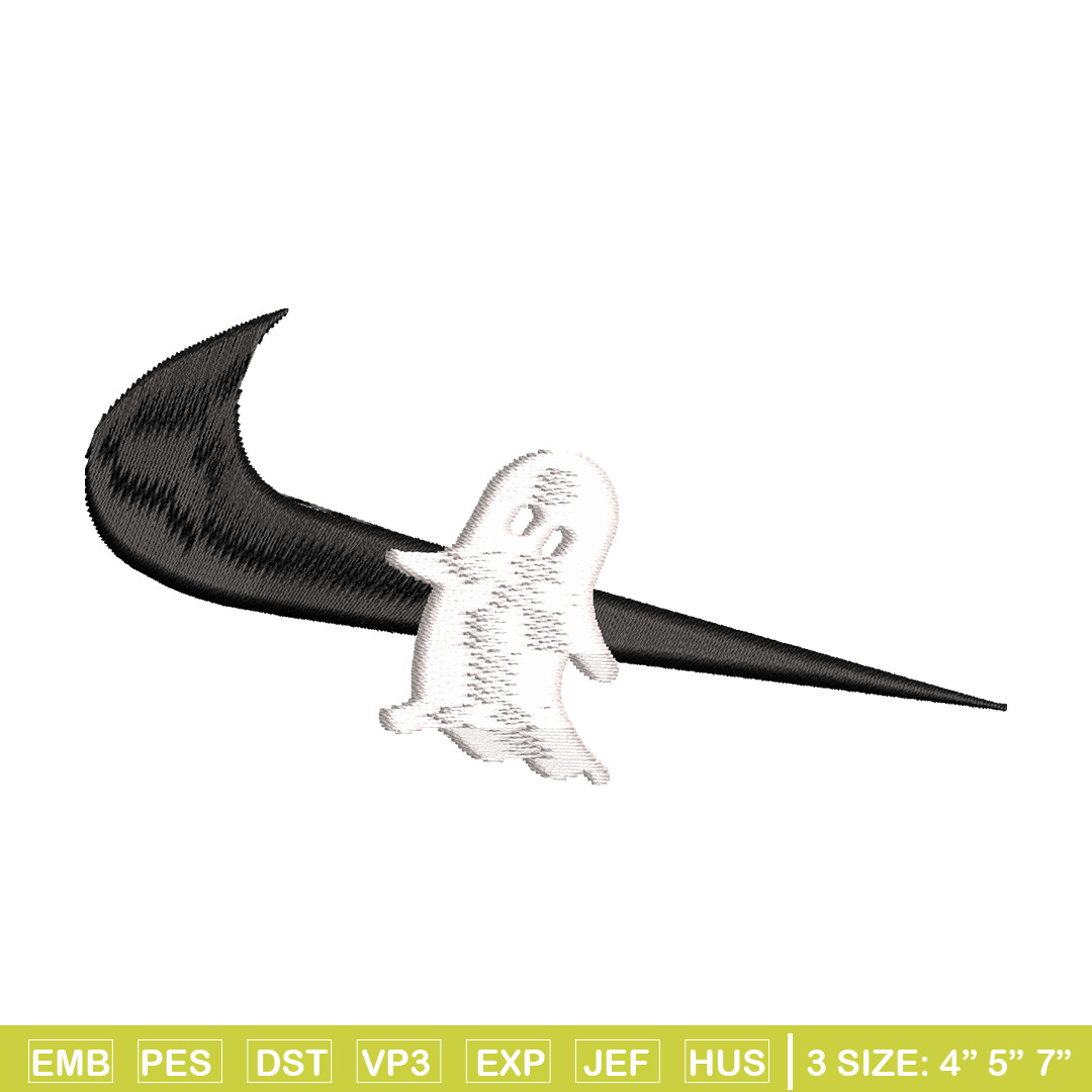 Nike x ghost embroidery design, Horror embroidery, Nike desi - Inspire ...