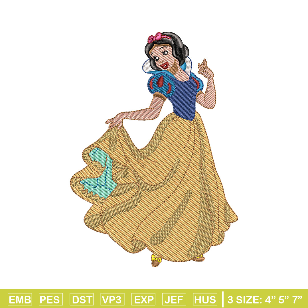 Snow white embroidery design, Disney embroidery, Embroidery | Inspire ...