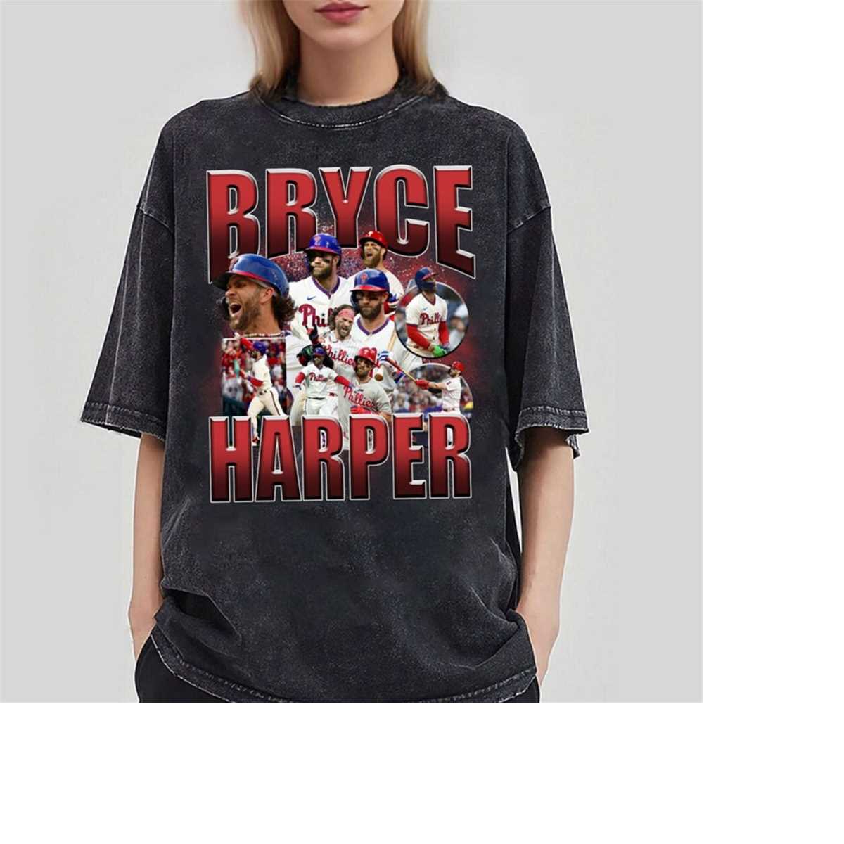 Vintage Bryce Harper Bootleg Style Shirt, Bryce Harper T-Shi | Inspire ...