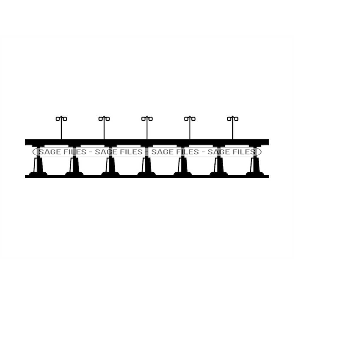 Bridge 8 SVG, Bridge SVG, Bridge Clipart, Bridge Files for C - Inspire ...