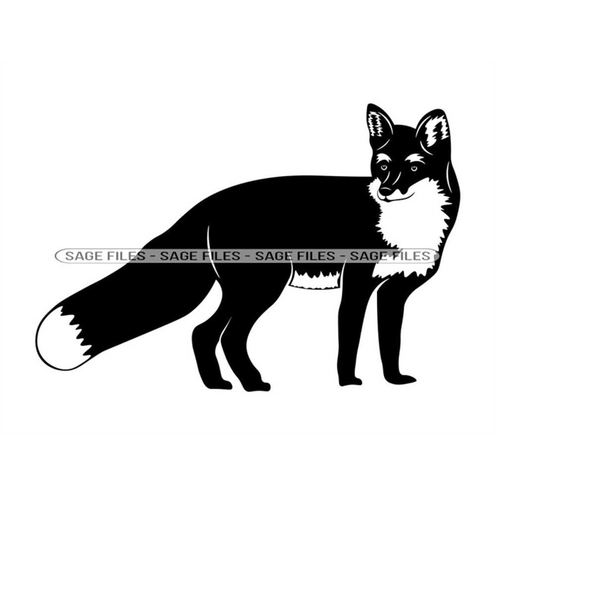 Fox 6 SVG, Fox SVG, Fox PNG, Fox Design, Fox Clipart, Fox Cu - Inspire ...