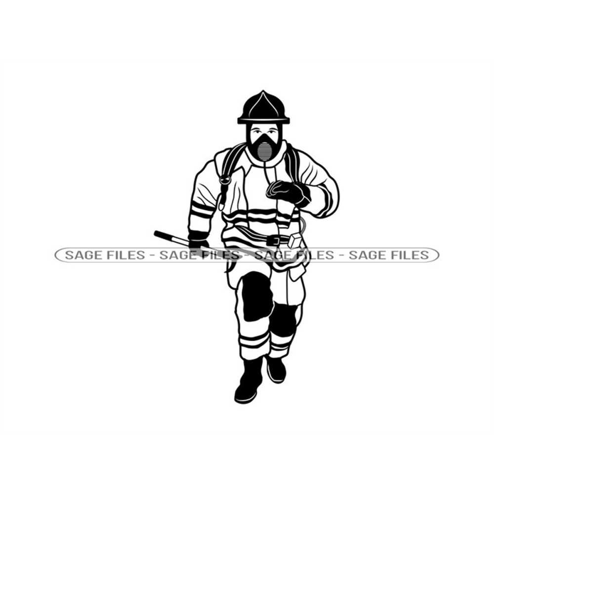 Firefighter 6 SVG, Firefighter Svg, Fireman Svg, Firefighter - Inspire ...