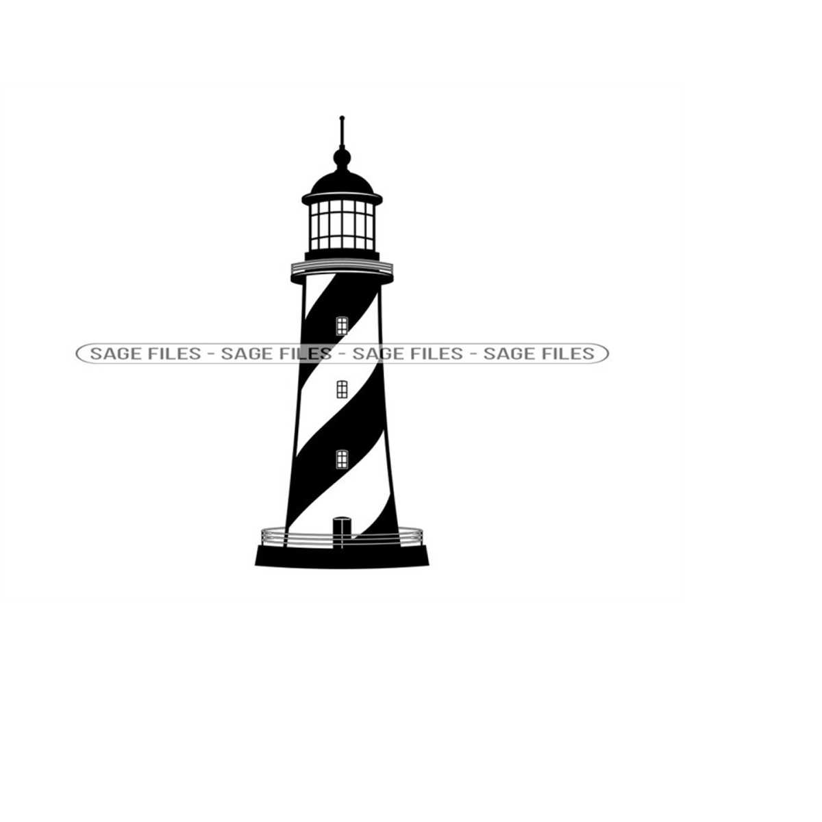 Lighthouse 5 SVG, Lighthouse SVG, Nautical Svg, Lighthouse C - Inspire ...