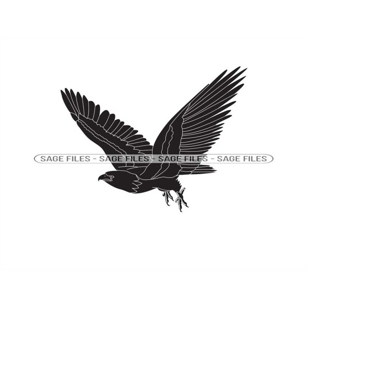 Hawk 2 SVG, Hawk Svg, Hawk Clipart, Hawk Files for Cricut, H - Inspire ...