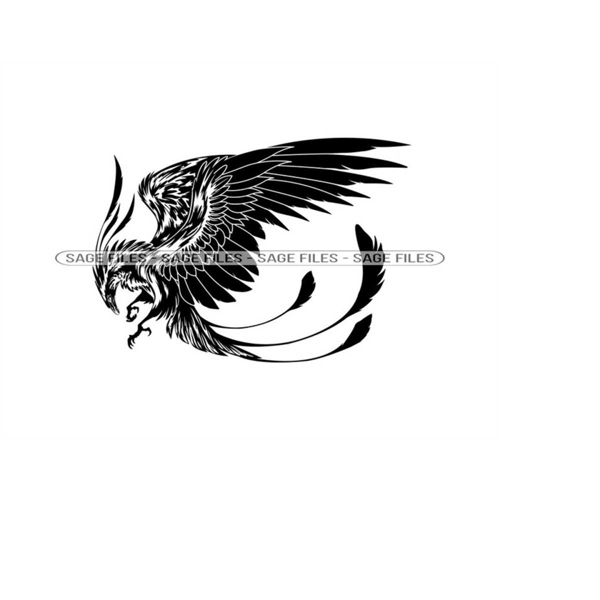 Phoenix 11 Svg, Phoenix SVG, Phoenix Clipart, Phoenix Files - Inspire ...