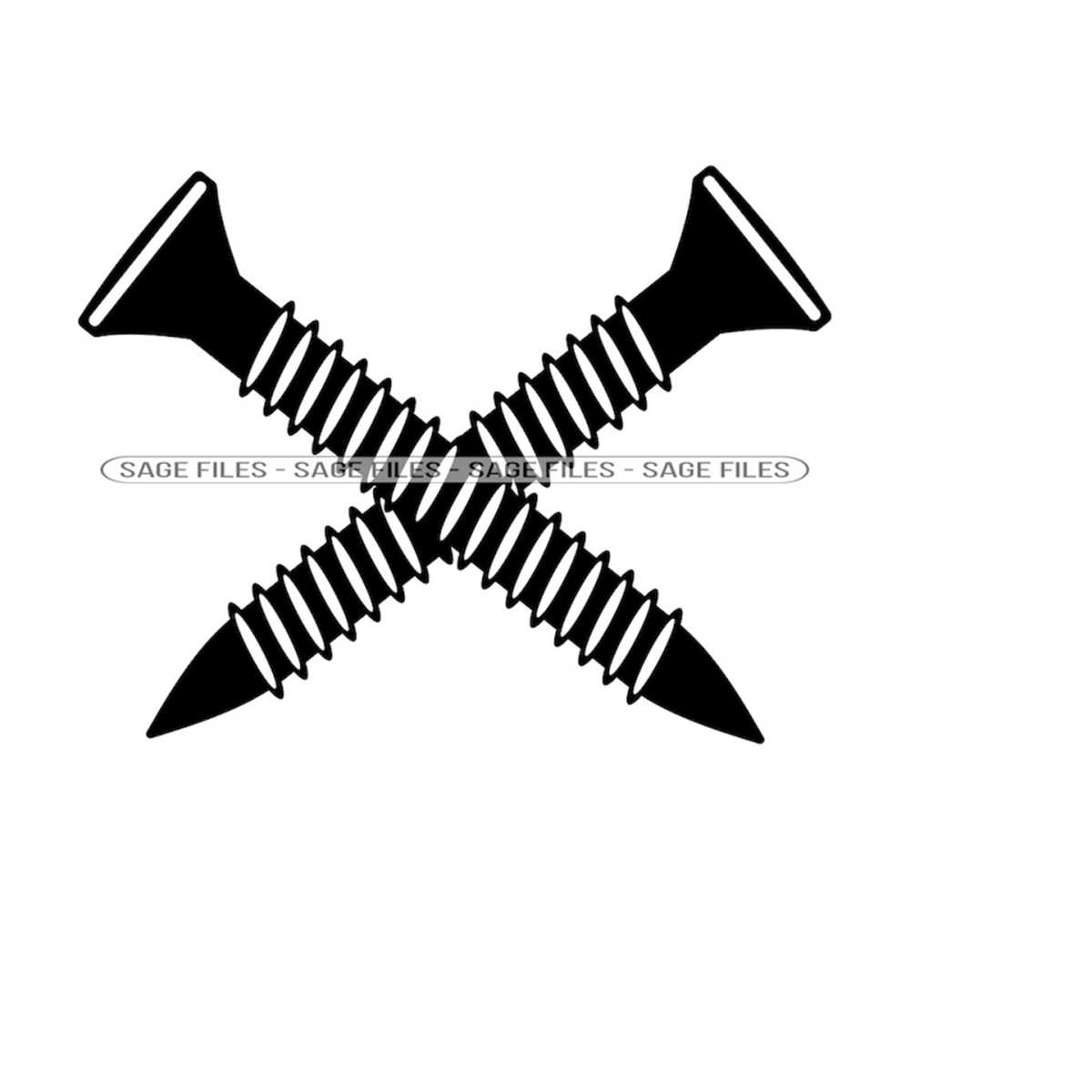 Screw Logo SVG, Handyman Svg, Tools Svg, Repair Svg, Screw C - Inspire ...