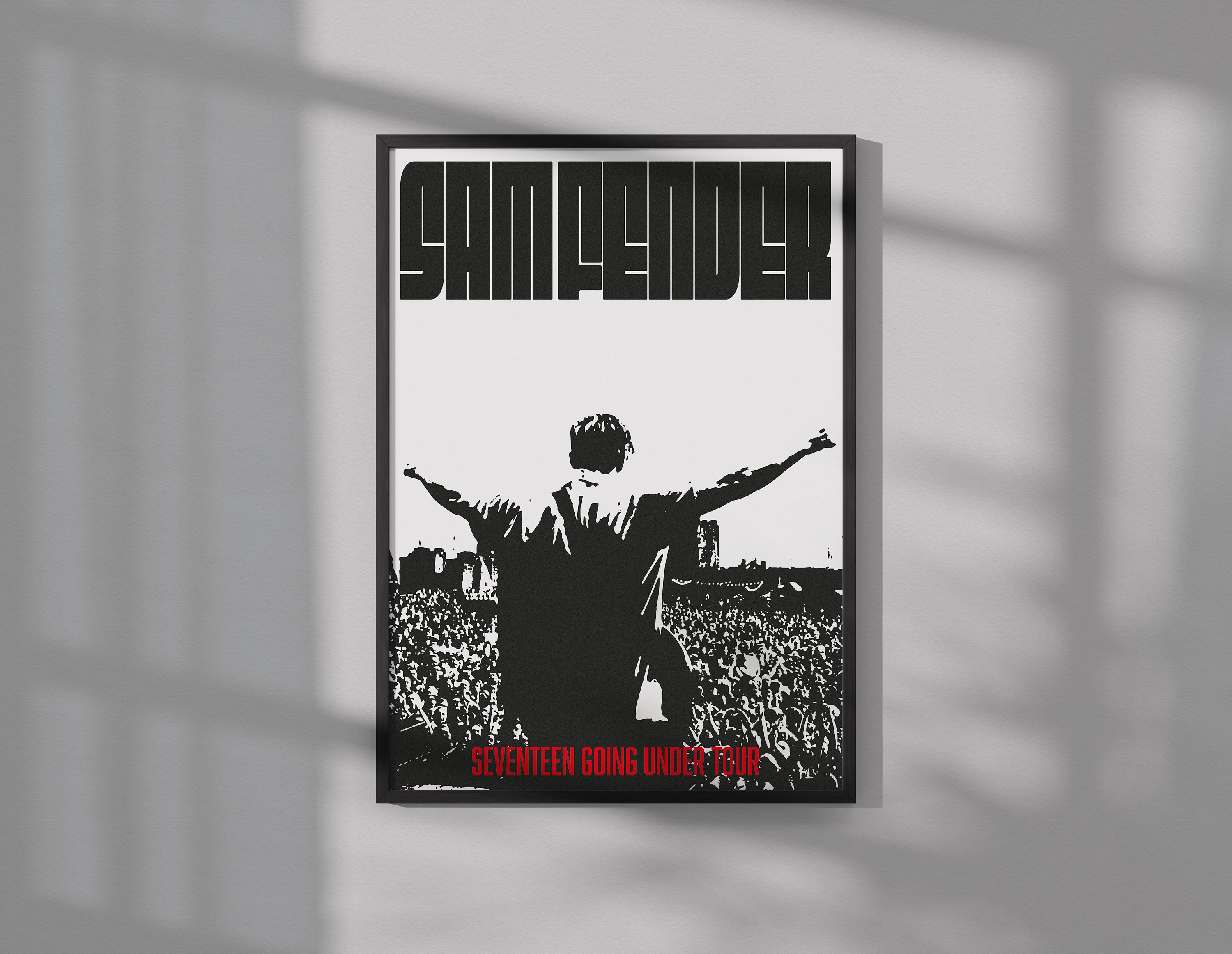 Sam Fender Poster Music Poster Wall Art Wall Decor.jpg | Inspire Uplift