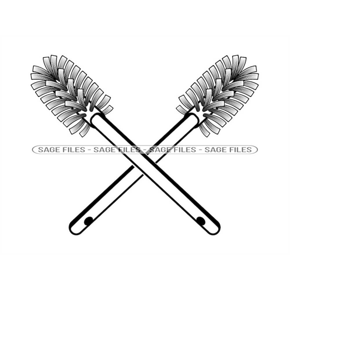 Cleaning Service Logo SVG, Dish Brush SVG, Kitchen Svg, Maid - Inspire ...