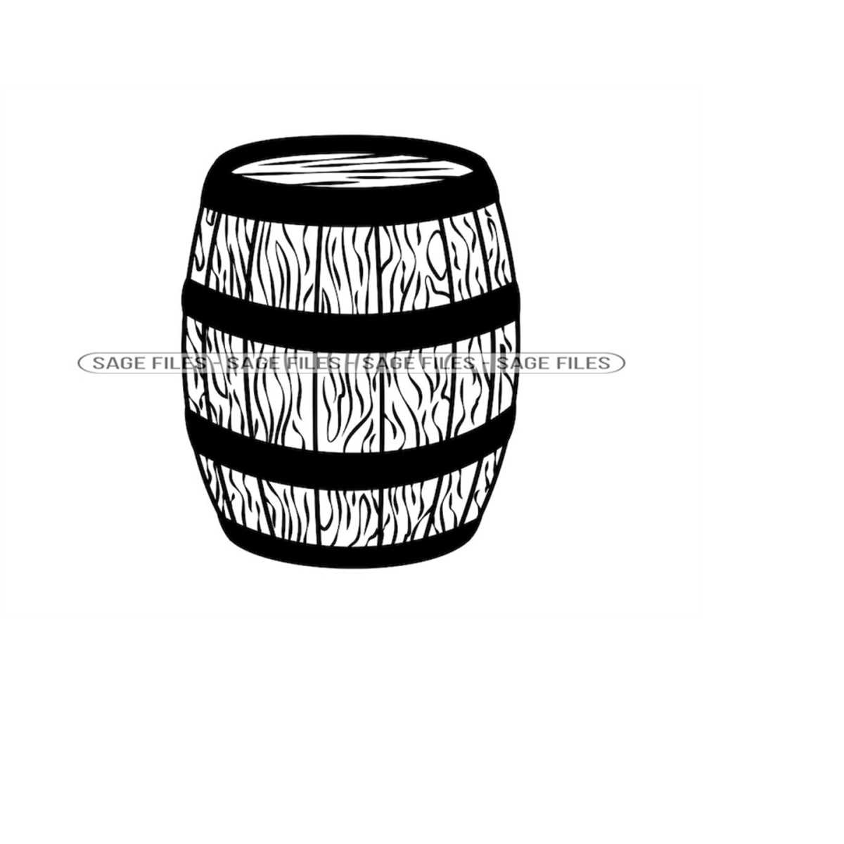 Barrel SVG, Wine Svg, Beer Svg, Wood Barrel Svg, Barrel Clip | Inspire ...