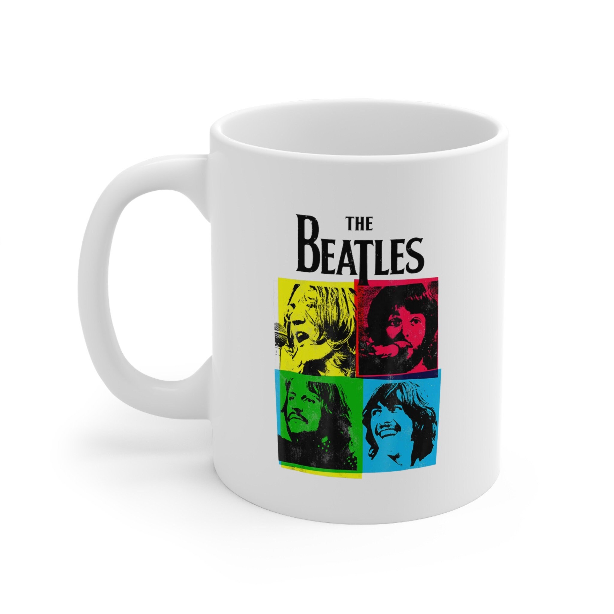 The Beatles Coffee Mug, The Beatles Cup, John Lennon | Inspire Uplift