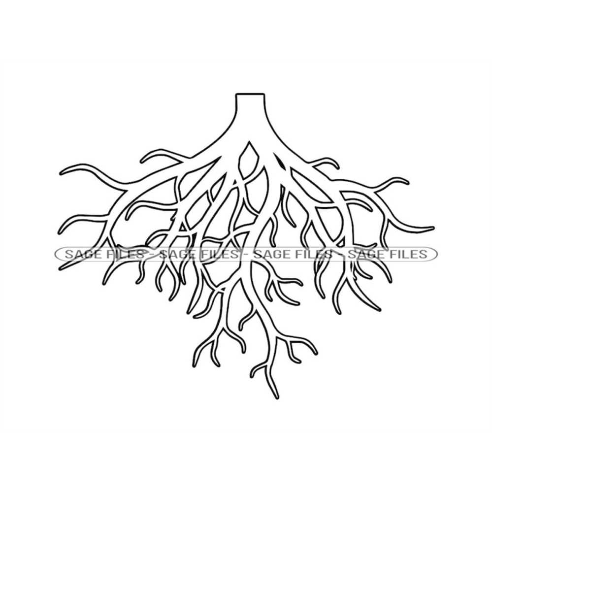Roots Outline SVG, Roots SVG, Tree Roots Svg, Family Svg, Ro - Inspire ...