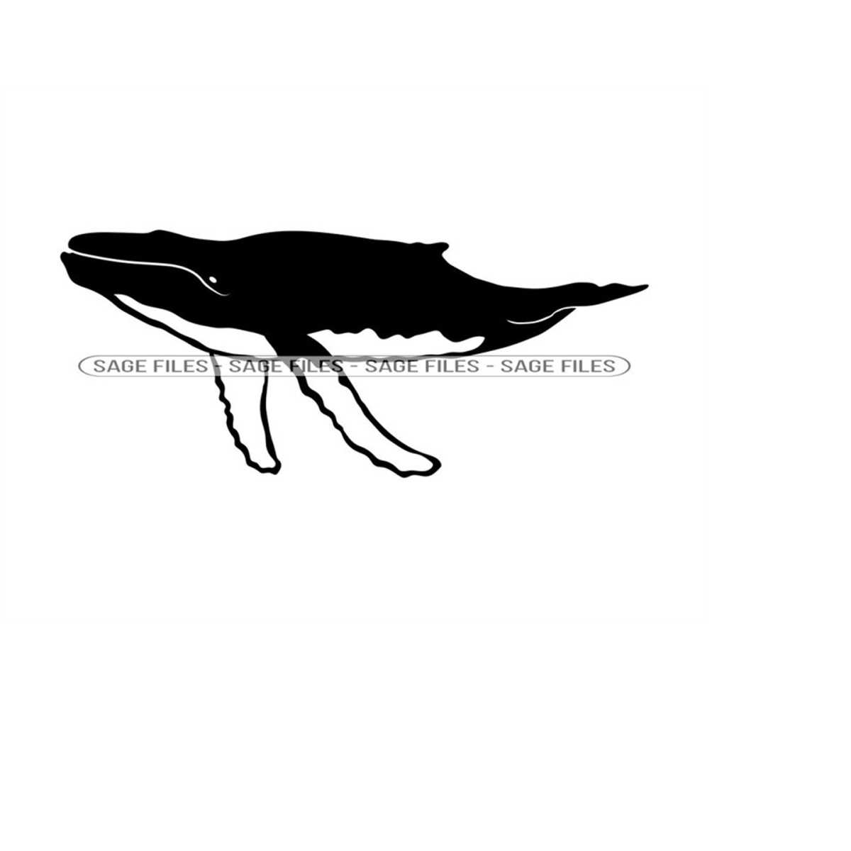 Humpback Whale 2 SVG, Humpback Whale SVG, Humpback Whale Cli - Inspire ...