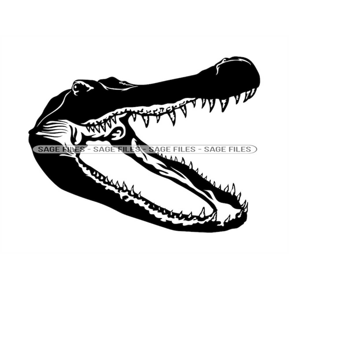 Alligator Head SVG, Crocodile Head SVG, Alligator Svg, Croco - Inspire ...