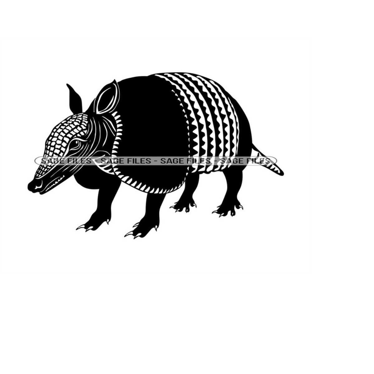 Armadillo 2 SVG, Armadillo SVG, Armadillo Clipart, Armadillo - Inspire ...