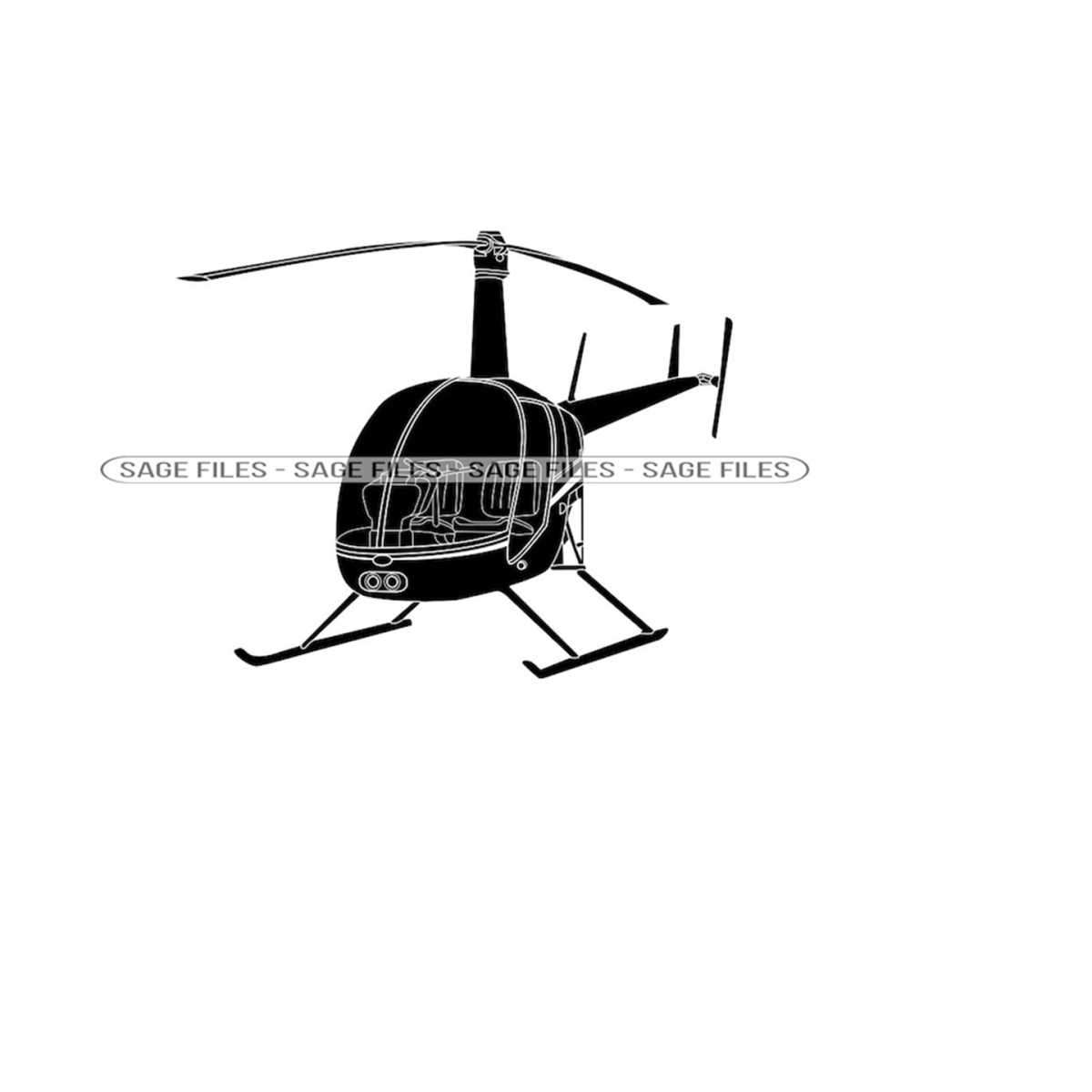 Helicopter 2 SVG, Helicopter SVG, Helicopter Clipart, Helico | Inspire ...