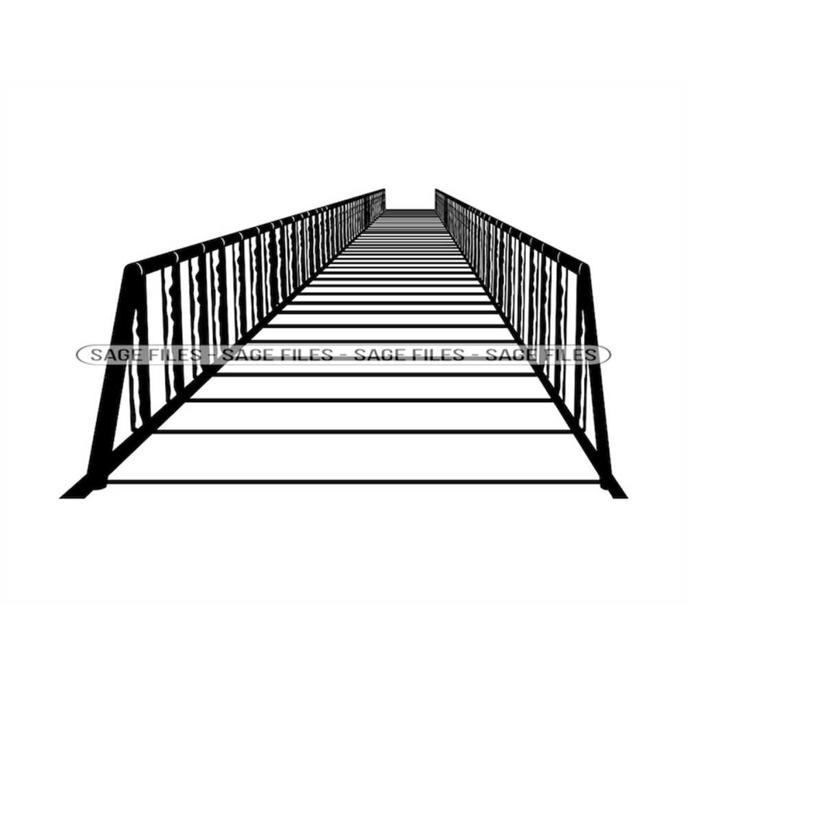 Wooden Bridge SVG, Jungle Bridge Svg, Bridge Clipart, Bridge - Inspire ...