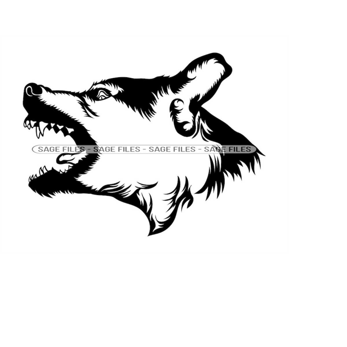 Angry Dog SVG, Barking Dog SVG, Dog Svg, Attack Dog Svg, Ang - Inspire ...