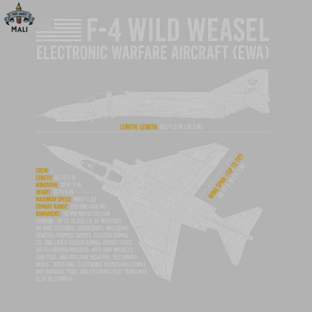 F 4 phantom f 4g Wild weasel Blueprint US Aircraft Plane USA | Inspire ...
