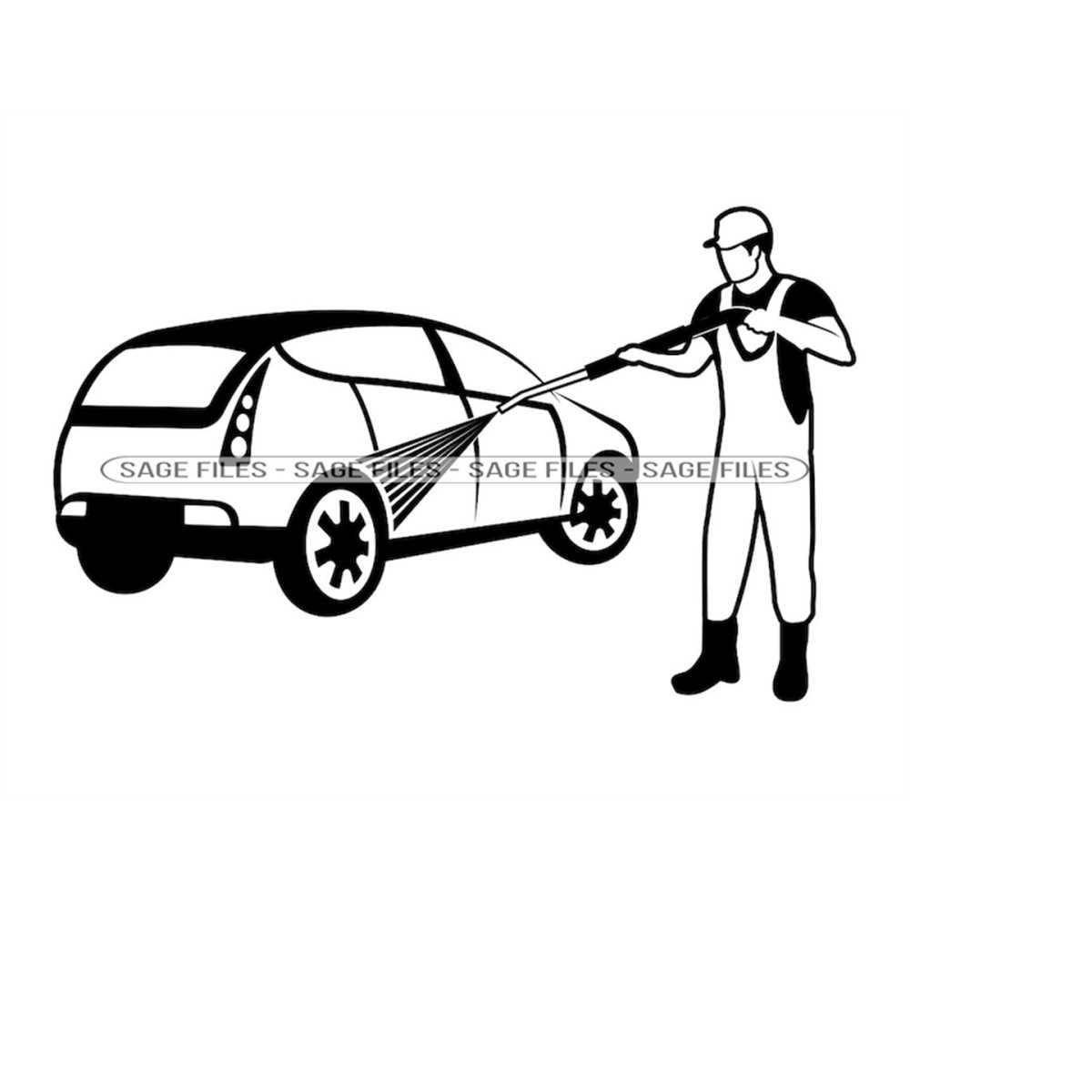 Car Wash SVG, Car Wash Clipart, Car Wash Files for Cricut, C - Inspire ...